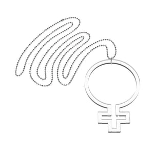 Necklaces She outline (Woman Symbol)